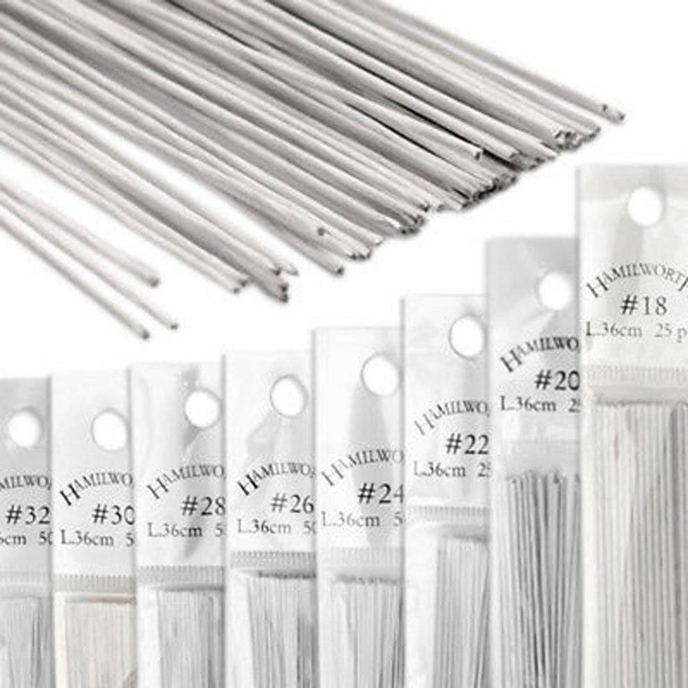 Hamilworth White - Sugar Florist & Cake Decorating Florist Wire - Pape ...